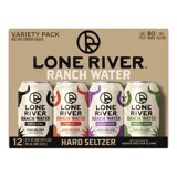 Lone River Ranch Water Hard Seltzer Variety Pack, 12 fl oz, 12 Pack ...