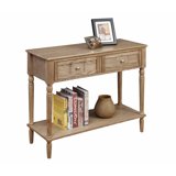 French Country Two Drawer Hall Table - Walmart.com