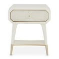 Michael Amini La Rachelle 1-Drawer Nightstand - Champagne Ivory ...