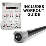 XPRT Fitness Total Body Weight Workout Bar Steel With Foam Padded For ...