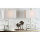 Safavieh Greek Key 25 in. H Metallic Table Lamp, Set of 2 - Walmart.com