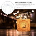 Eease Vintage Iron Wire Lampshade Frame Pendant Light Shade - Walmart.com