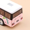 School Bus Sound Light Tour Bus Model Boy Toy Diecasts Toy Vehicles ...