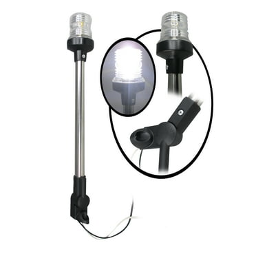 Pactrade Marine Boat LED All Round Anchor Fold Down Navigation Light SS ...