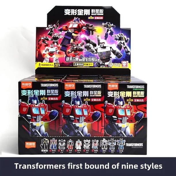 Genuine Blokees Transformers Optimus Prime Ironhide Star Edition first ...