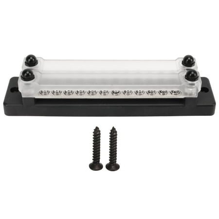 Power Distribution Block Busbar,DC 12‑48V AC 110‑300V Power ...