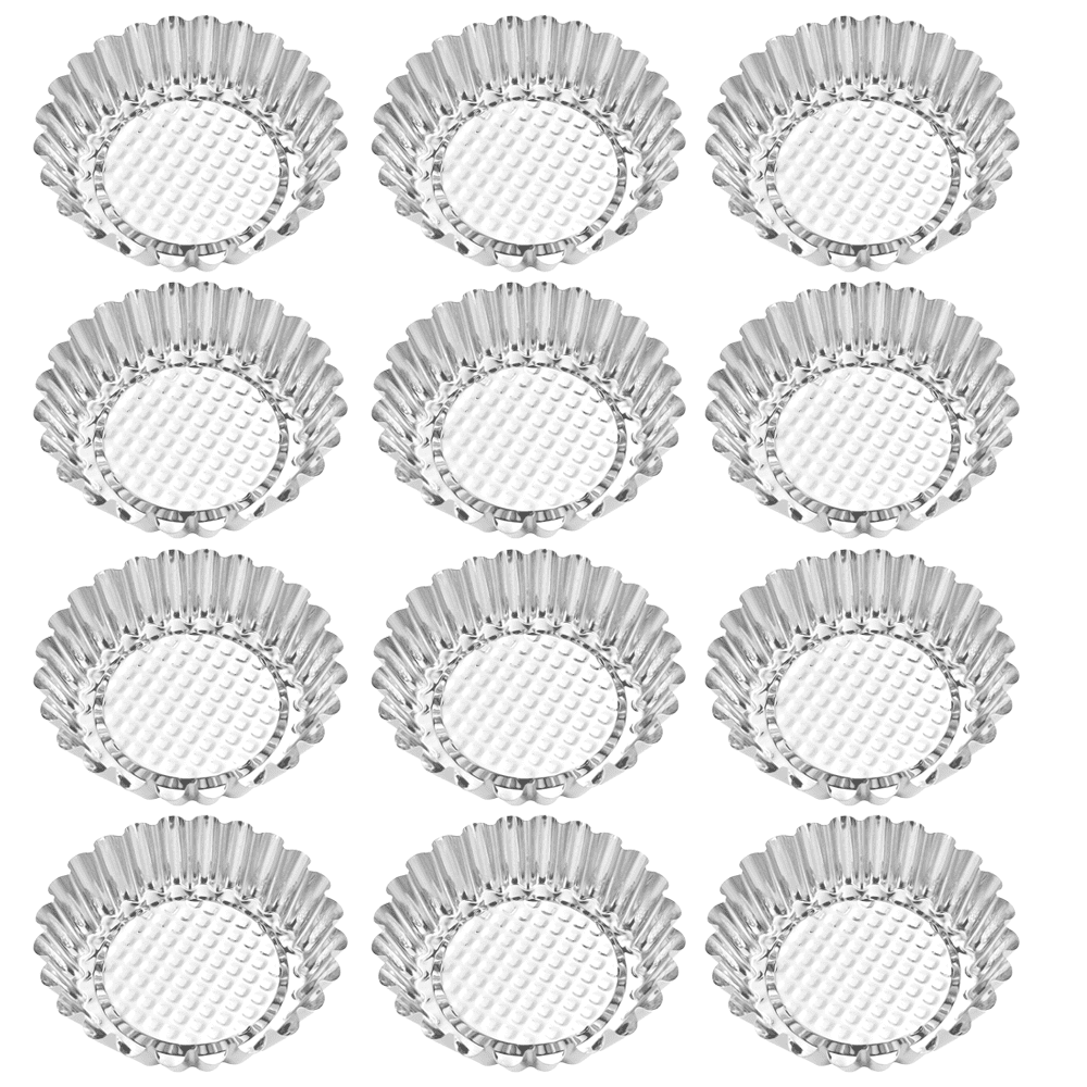 Click here for Heily 12 Pcs Egg Tart Mold For Baking  Stainless S... prices