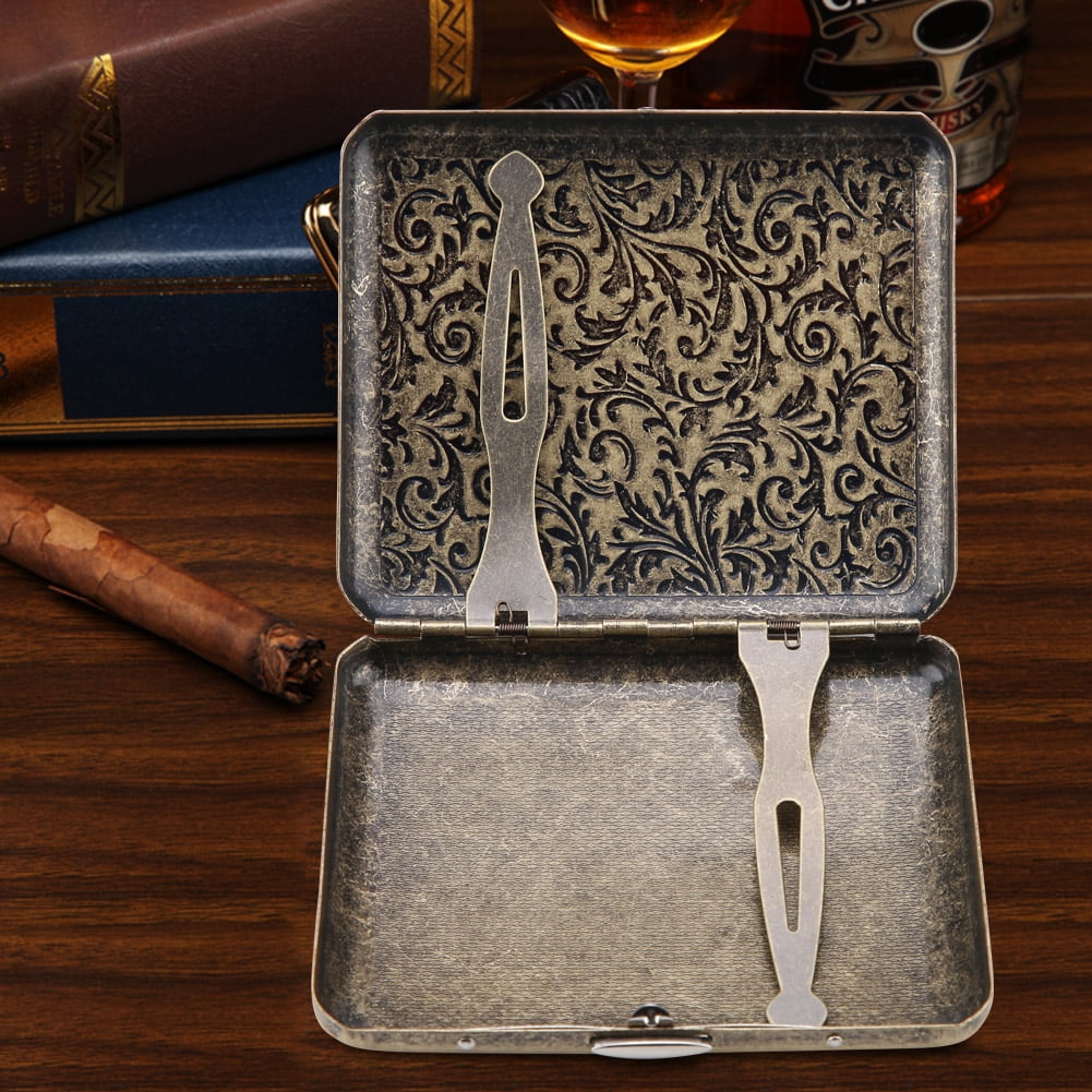 Click here for Viferr Bronze Cigarette Case retro Bronze Metal Ci... prices