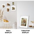 12x12 Picture Frame with HD Tempered Glass, Display Pictures 8x8 with ...