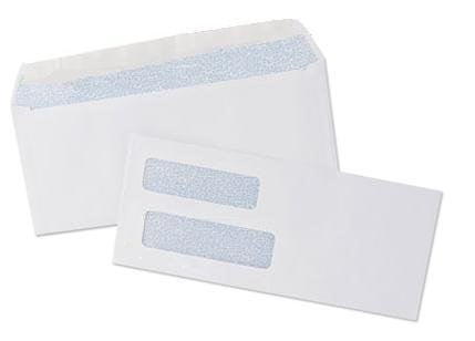 #9 Double Window Check Security Envelopes - Designed for Checks - 50Pk ...