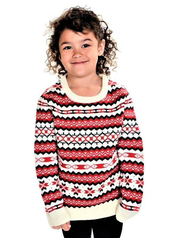 Girls Fair Isle Sweater