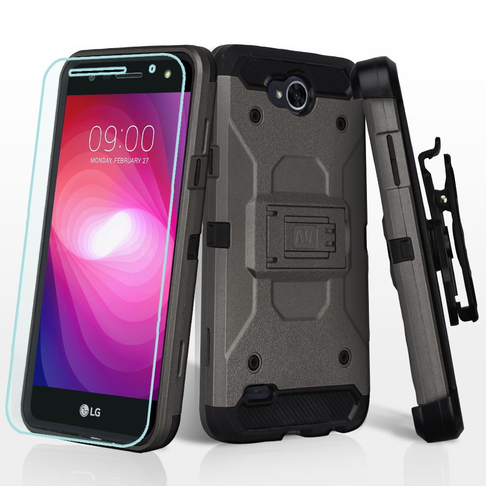Kaleidio Case For LG Fiesta 2 LTE L163BL / X Charge M322 [Kinetic Armor ...