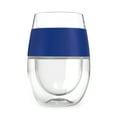 HOST Wine Freeze Cooling Gel Stemless Glasses, Insulated Silicone Grip ...