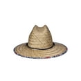 Swiss Tech Men's Straw Lifeguard Hat. Printed Brim - Walmart.com