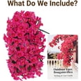 for Outdoors – 2 Bundles of UV-Resistant Artificial Bougainvillea ...