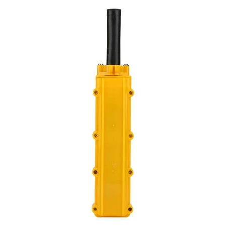 Hoist Push Button Switch, AC250V COB-63 6 Ways Handheld Crane Pendant ...