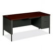HON 10500 Series Double Pedestal Desk with Full Pedestals, 60" x 30" x ...