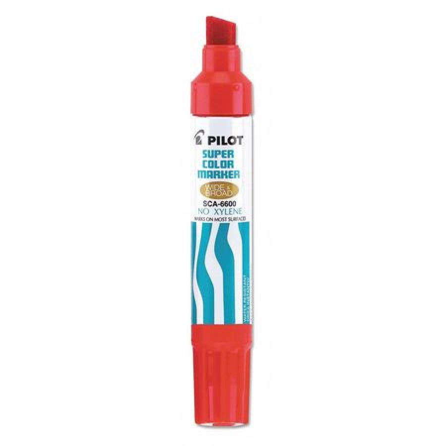 Pilot Permanent Jumbo Chisel Marker Red - Walmart.com - Walmart.com