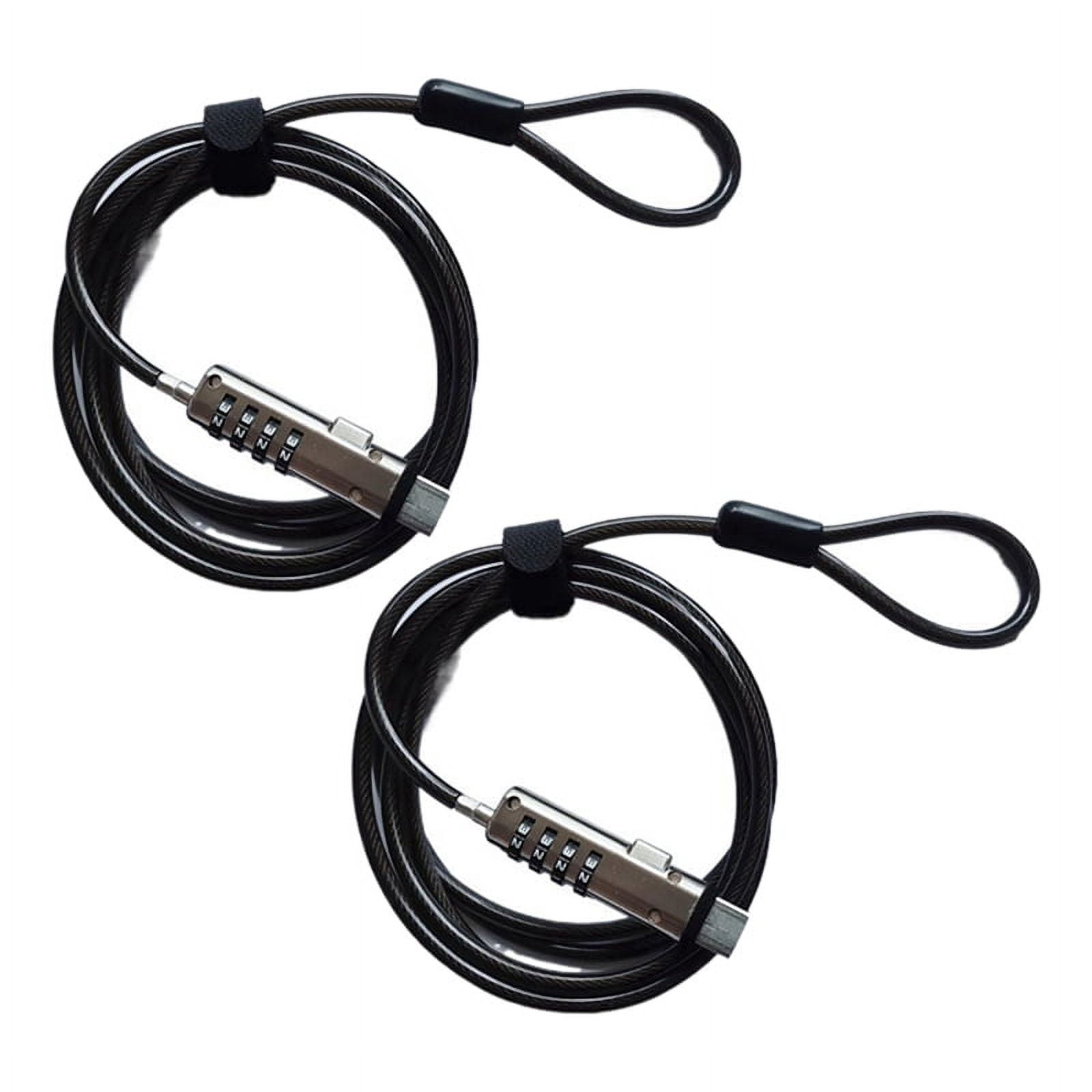 2 Piezas USB Notebook Laptop Candado de CombinacióN Universal Security ...