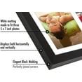 5x7 Picture Frame Collage with Shatter-Resistant Glass - Fits Three 5x7 ...
