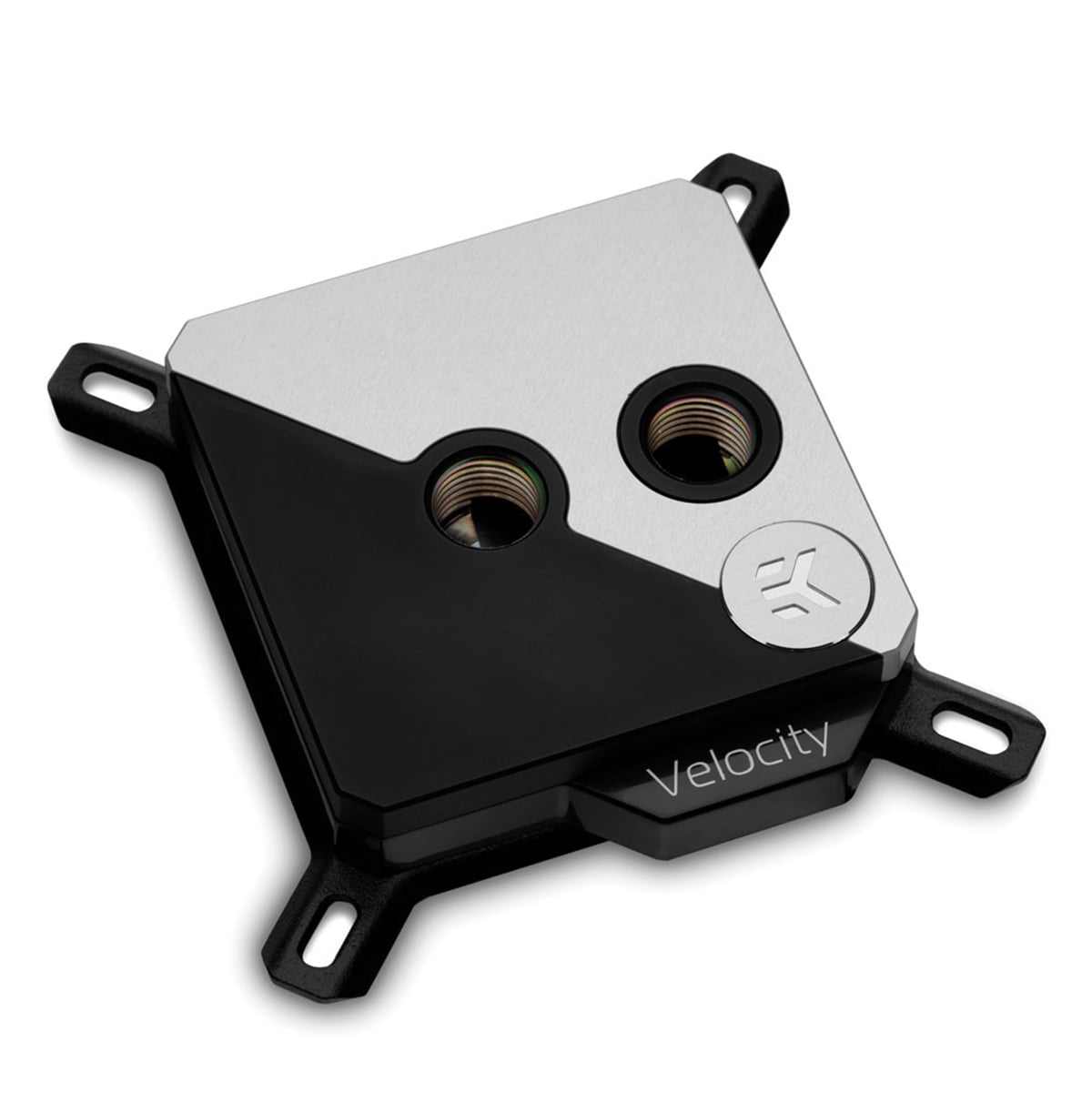 EKWB EK-Velocity Strike CPU Waterblock, RGB, Matte Black / Silver ...