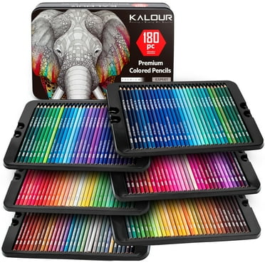 Arrtx 72 Colored Pencils Set, Soft Core, Art Drawing, Metallic Colors ...
