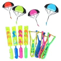 Adventure Play Game Equipment - 10Pcs Colorful Hand Throwing Parachutes ...