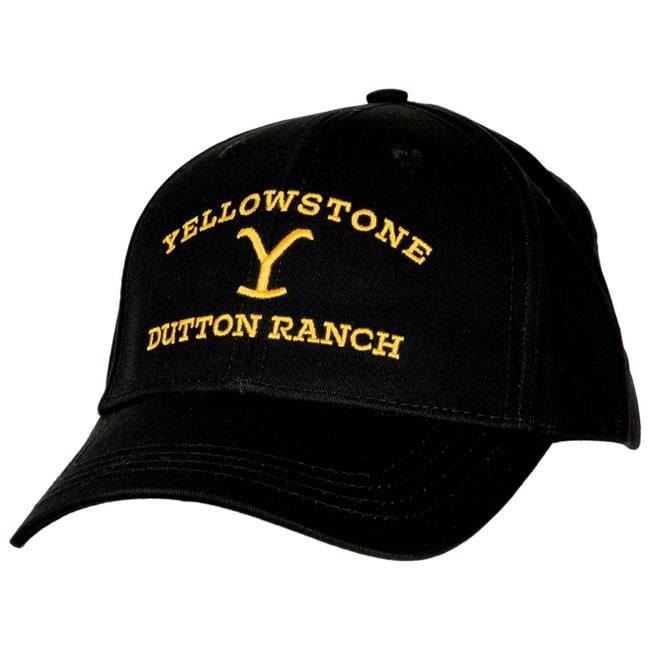 Yellowstone 854930 Yellowstone Dutton Ranch Logo Adjustable Baseball ...