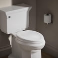 Stonewood Elongated Wood Toilet Seat for Standard Toilets with Honed ...