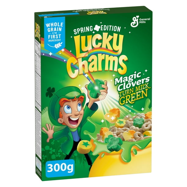 Lucky Charms Magic Clovers Cereal, 300 g - Walmart.ca
