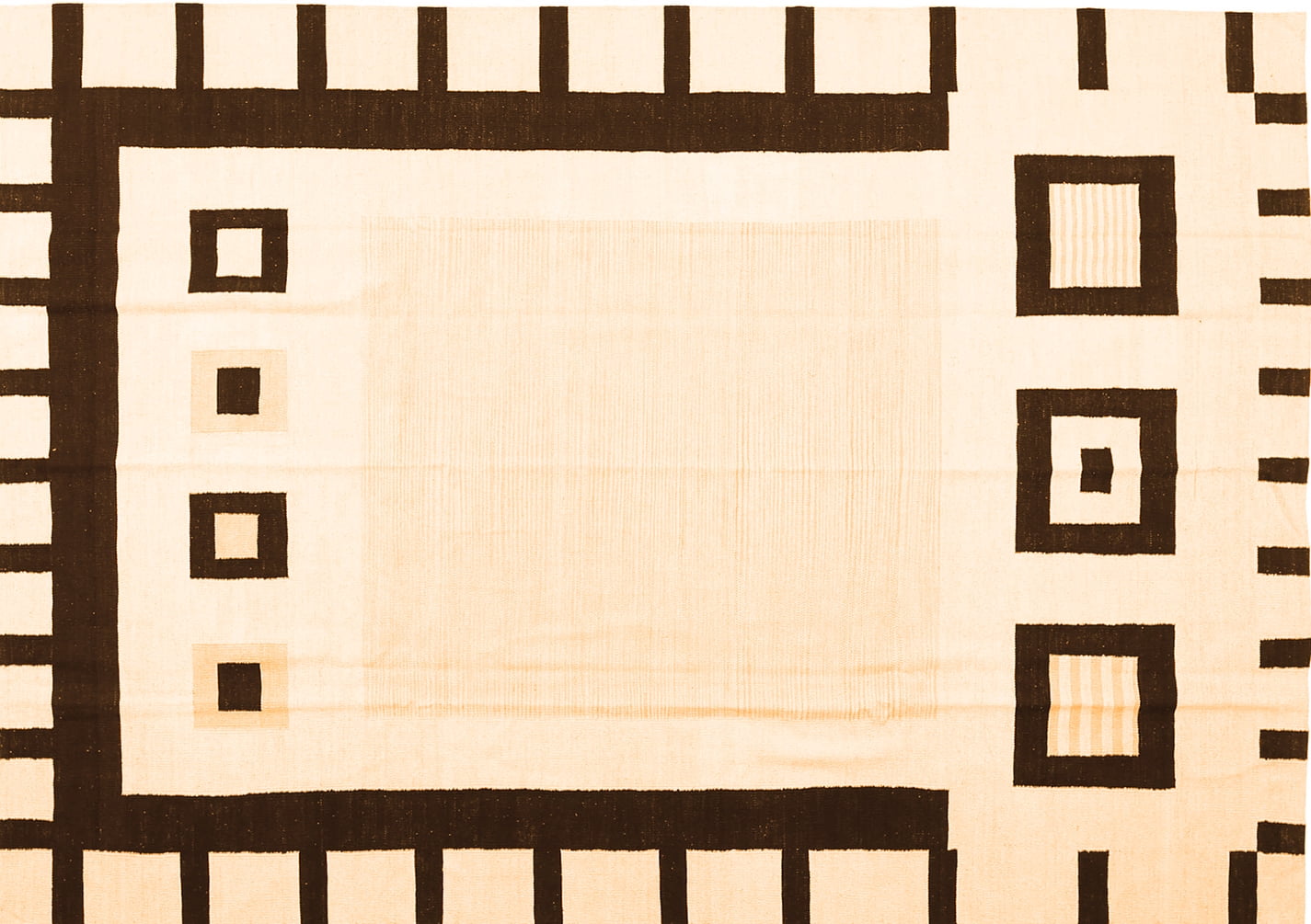 Ahgly Company Indoor Rectangle Abstract Orange Contemporary Area Rugs ...