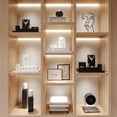 ANHXN Solid Wood Minimalism Style Jewelry Display Stand Showcase ...