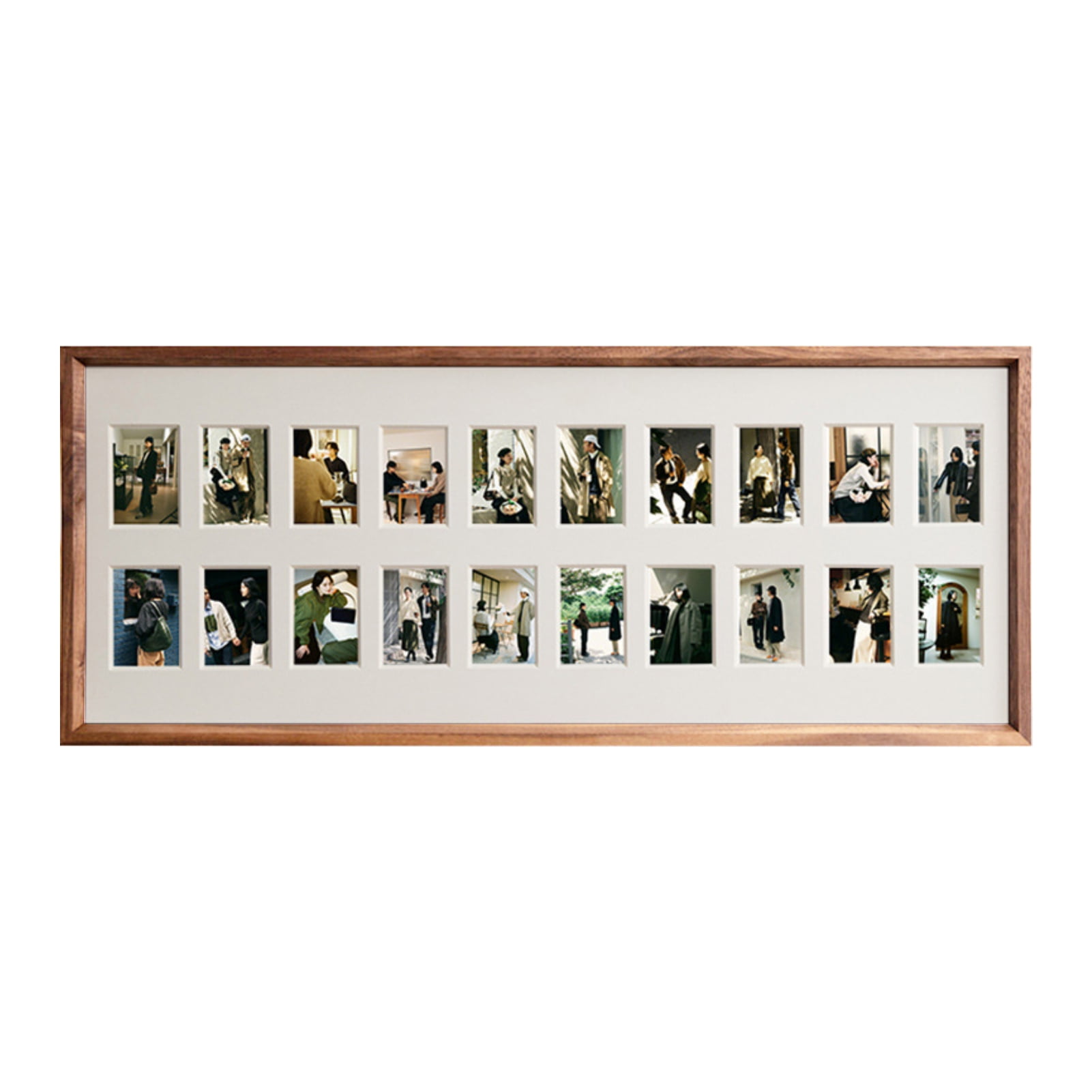 Manunclaims 10/20 Holes Photo Stand Mortise And Tenon Joint Black ...