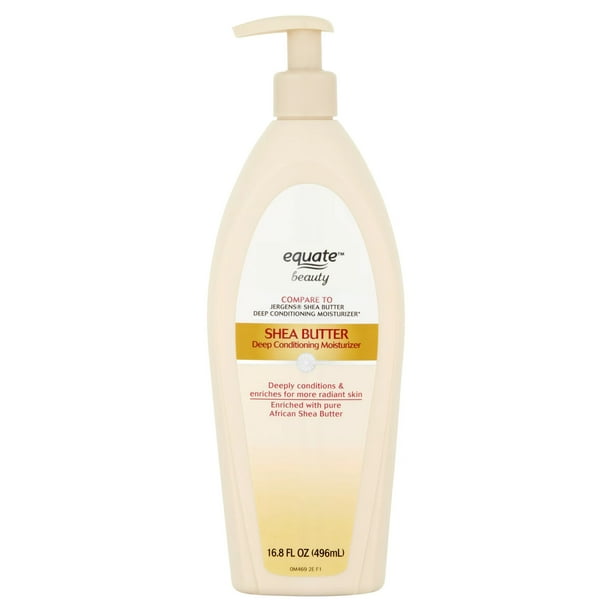 Equate Beauty Shea Butter Deep Conditioning Moisturizer Lotion 16.8oz ...