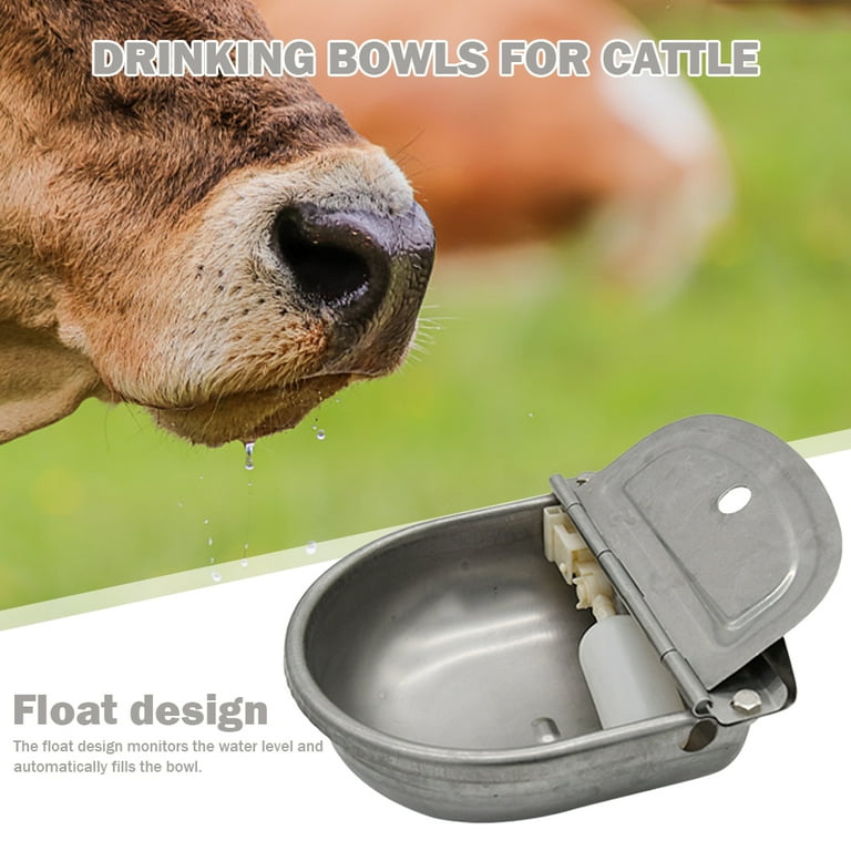 Goat Water Trough Automatic Livestock Water Trough, Stainless Steel ...
