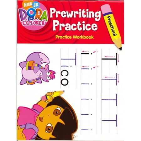 Prewriting Practice Workbook (Dora The Explorer, Preschool) | Walmart ...