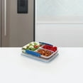 Plastic 820Ml/3.4 Cups Multi Split Food Storage Container Stackable For ...