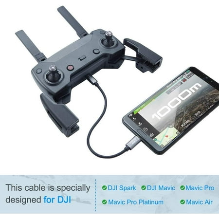CableCreation DJI Mavic USB Type C Cable, 0.65 ft USB-C to Micro USB A ...