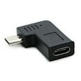 AOOOWER Right Angle USB C To Micros USB Adapter Type C Male to Micros ...