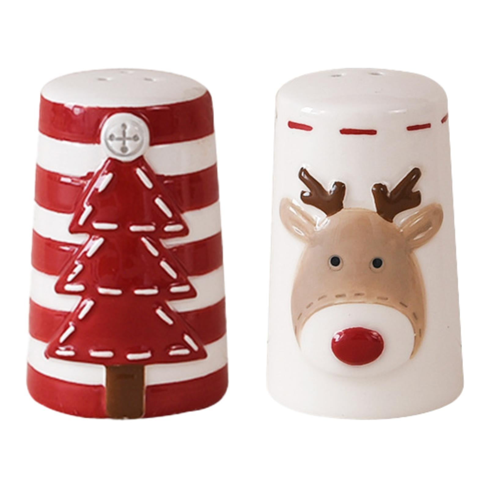 Click here for Abbracc 2 Pieces Christmas And Pepper Shakers For... prices