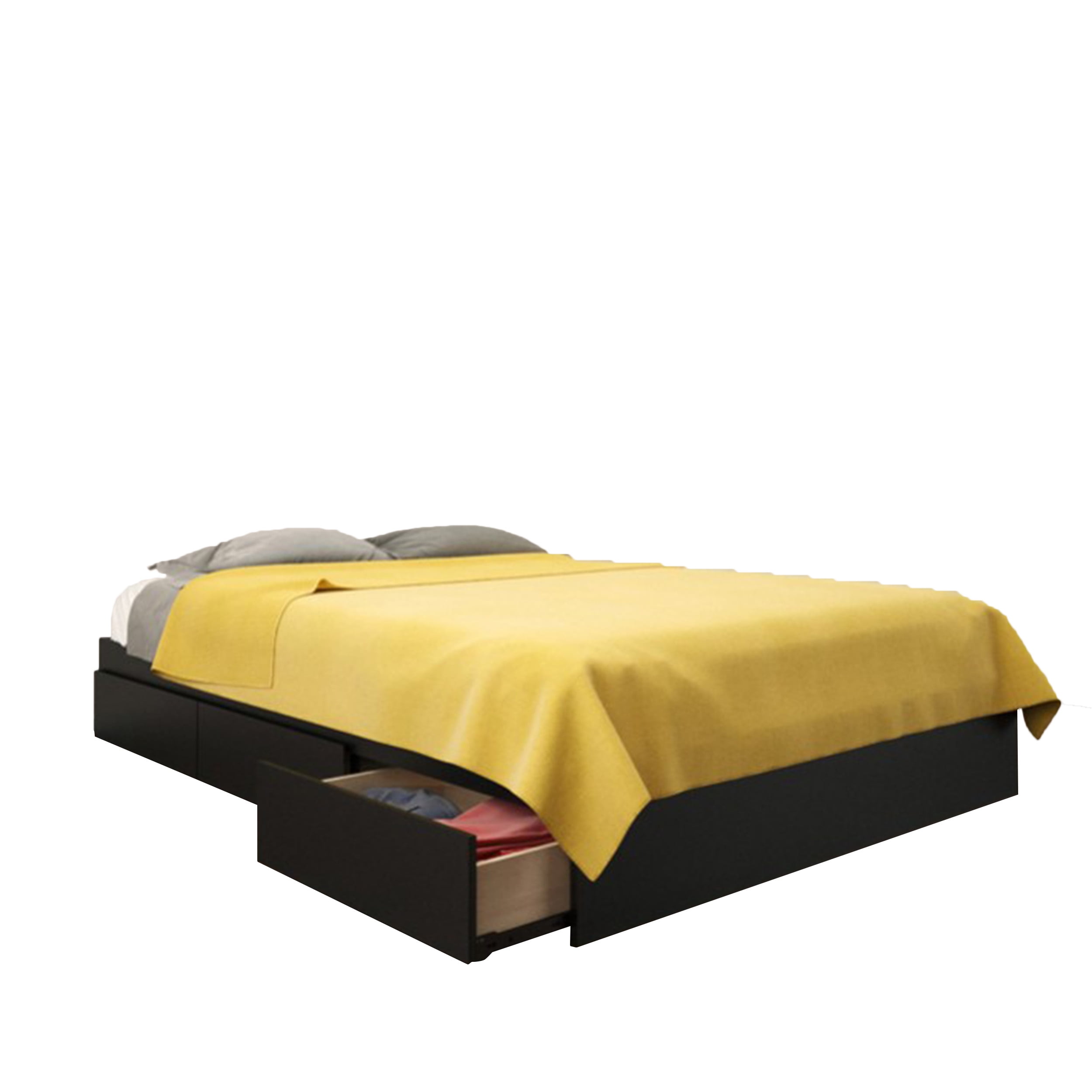 Isla Full Size Storage Bed - Walmart.com