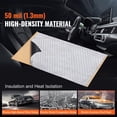Car Sound Deadening Mat, 52 sqft Automotive Soundproofing Material, 50 ...