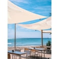 Abstract Line Peaks Sun Shade Sail 12'X16' Modern Geometric Lines ...