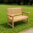 Miekor Furniture Weather Resistant Garden Bench For Patio Porch Park ...