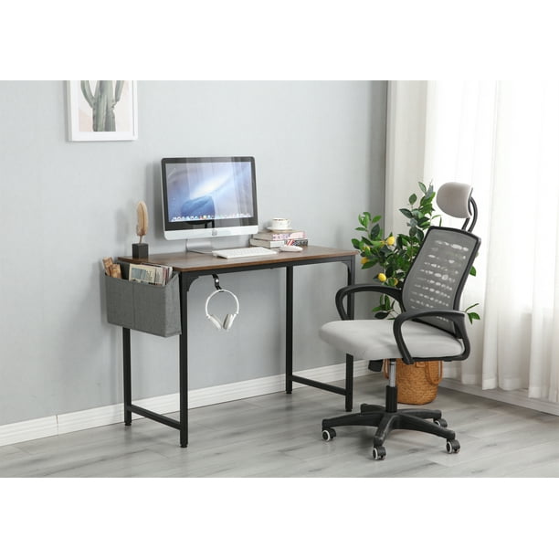 TALEMOHO Computer Desk- Home Office Writing Desk- Simple Style PC Table ...