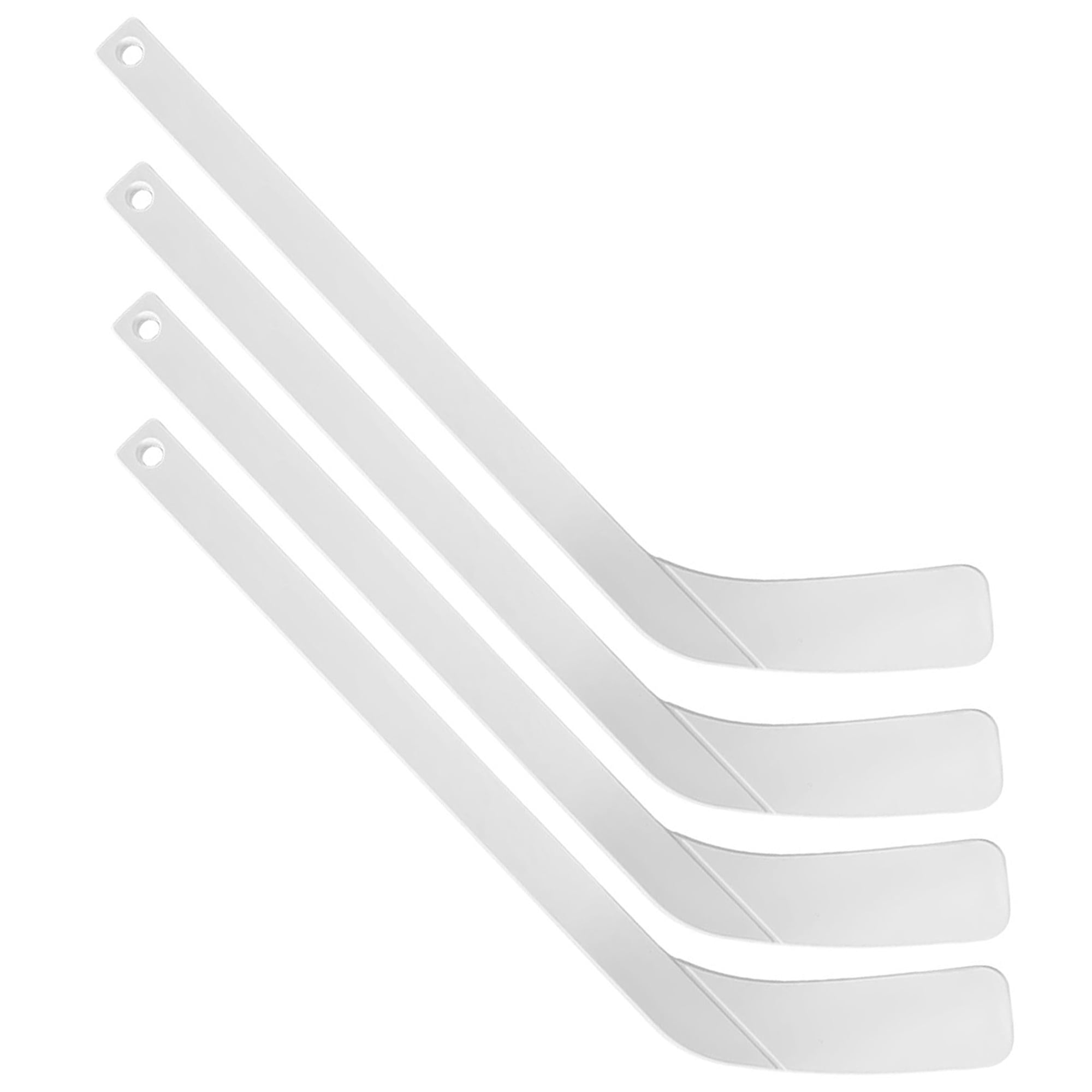 Prisp Plastic Mini Hockey Stick - 18 Inch Knee Hockey Stick; Sports Gift For Indoors  Basement  Garage 45 X 4.5 X 3.5 Cm