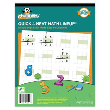 Channie's Visual Math LineUp, Quick & Neat Triple Digit Math Line Up ...