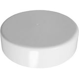 White Flat Dock Piling Cap / Piling Cover From 6" to 13" - White- 6inch ...