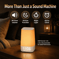 LEIKE Alternative Sunrise Alarm Clock with White Noise Sound Machine ...