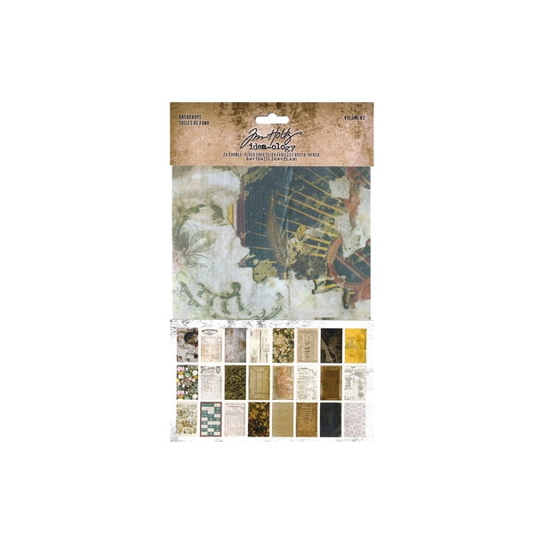 Tim Holtz Idea-ology Backdrops Volume 2 - Walmart.com